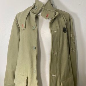 DC | Jackets & Coats | Dc Fatigue Green Military Style Jacket | Poshmark